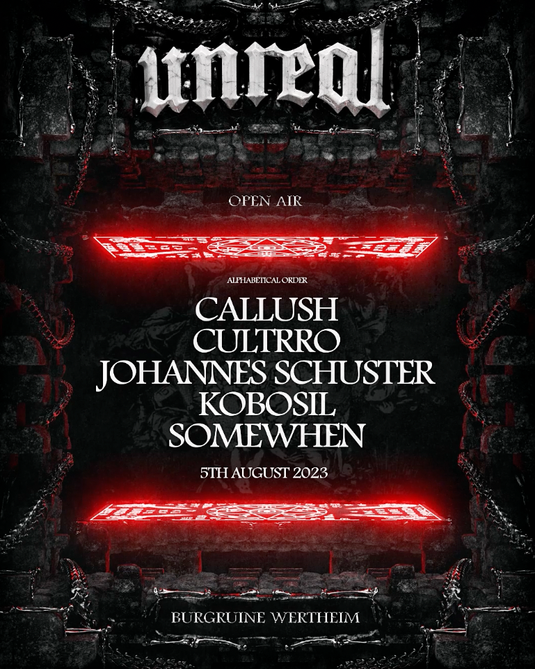 Kobosil, Somewhen & CALLUSH at TBA - Burgruine Wertheim, Baden-Wurttemberg