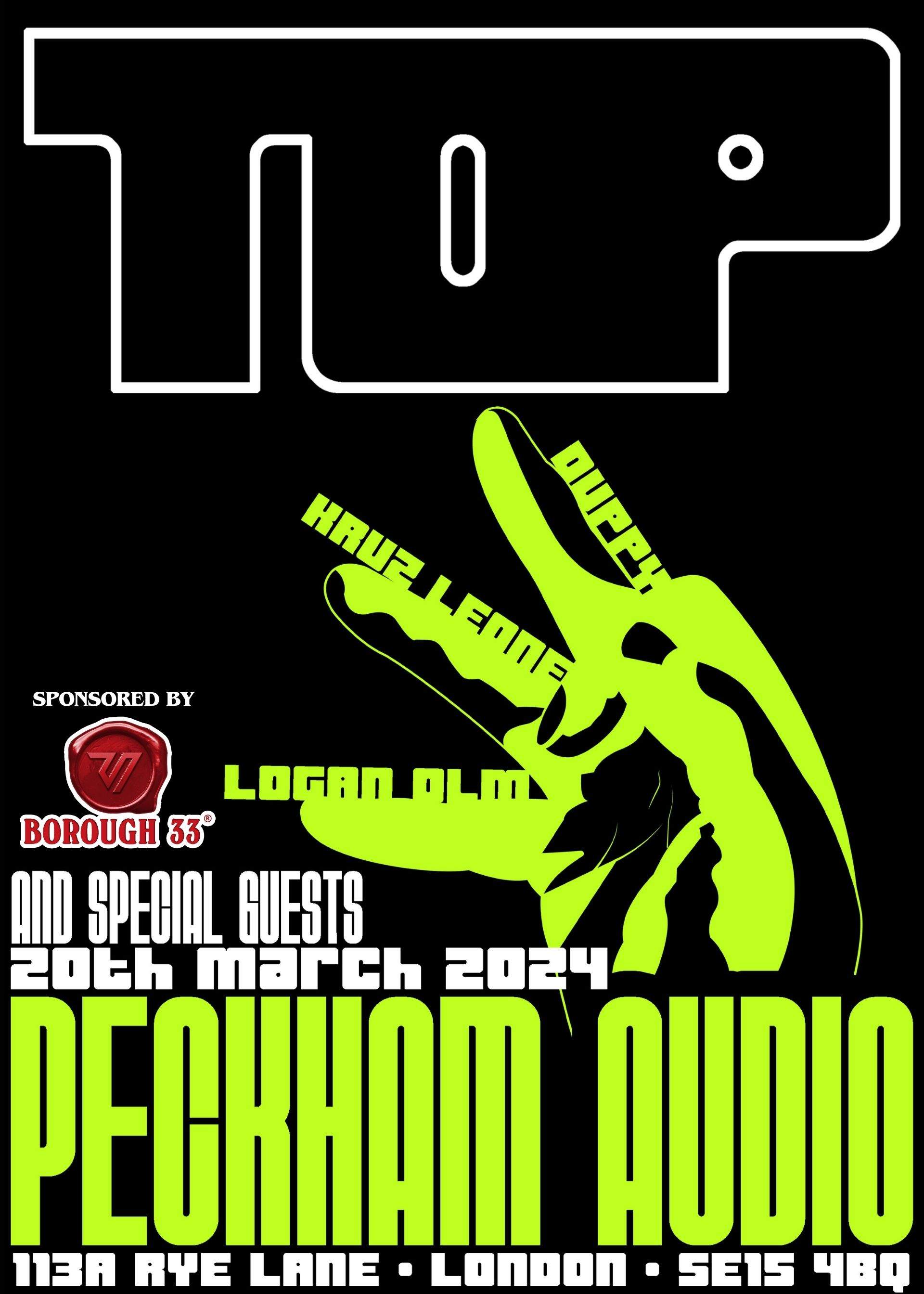 Duppy x Kruz Leone x Logan: Top 3 Live at Peckham Audio, London