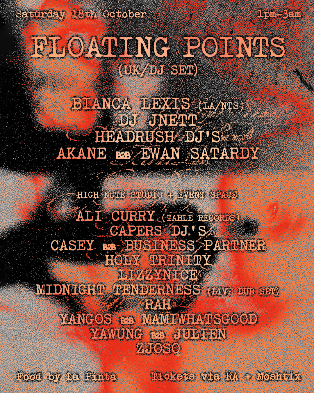 High Note Turns Two presents Floating Points (UK / DJ Set) + more at ...