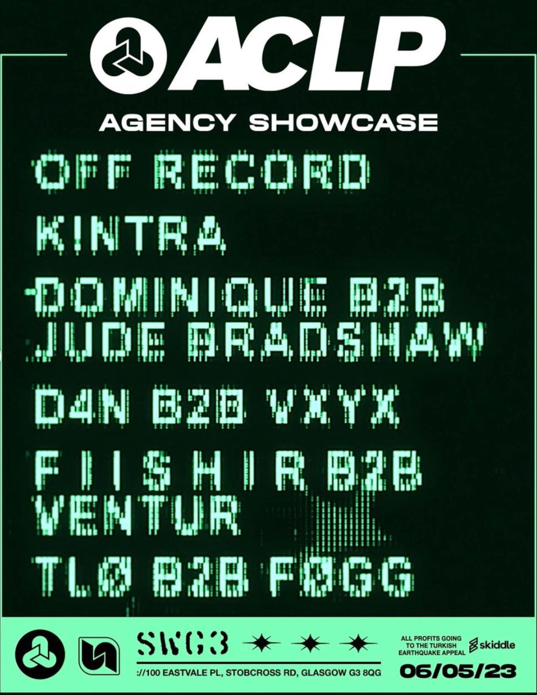 ACLP Agency Showcase at SWG3, Glasgow