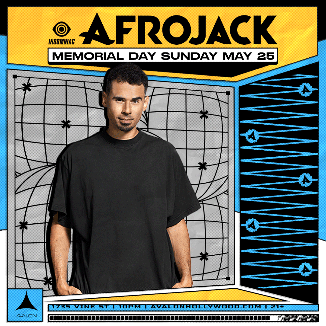 Afrojack at Avalon Hollywood, Los Angeles