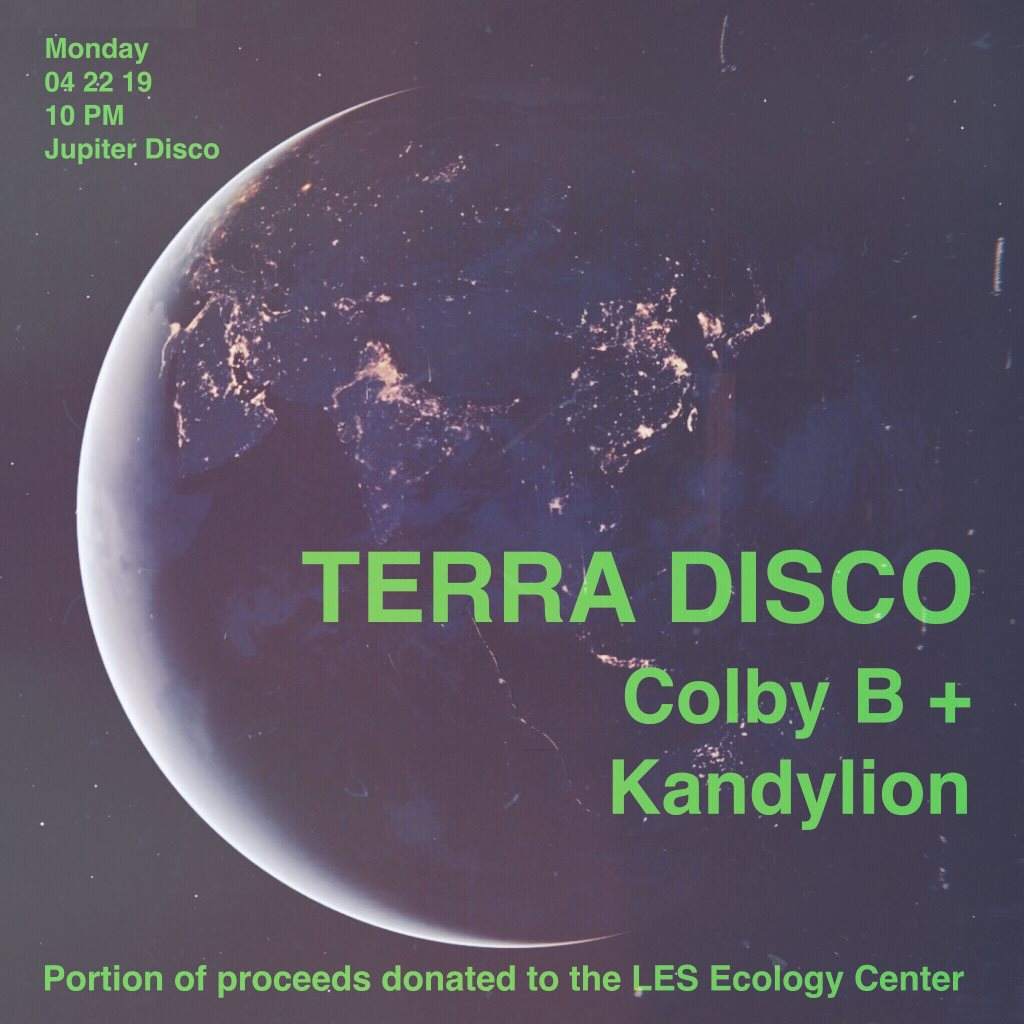 Terra Disco - An Earth Day Celebration at Jupiter Disco, New York