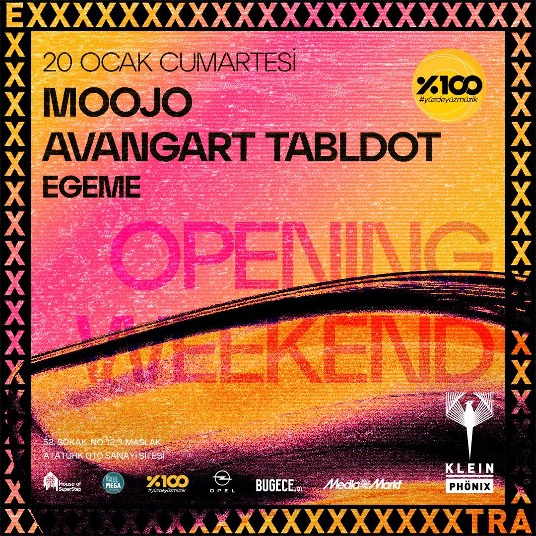 Moojo + Avangart Tabldot + EGEME at Klein Phönix, Istanbul