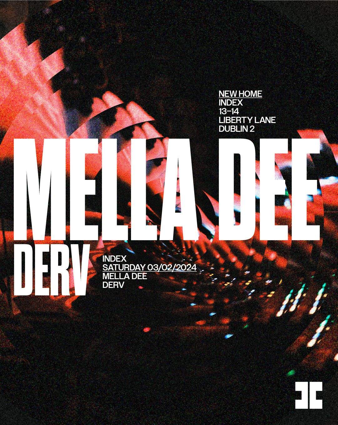 Mella Dee at Index, Dublin