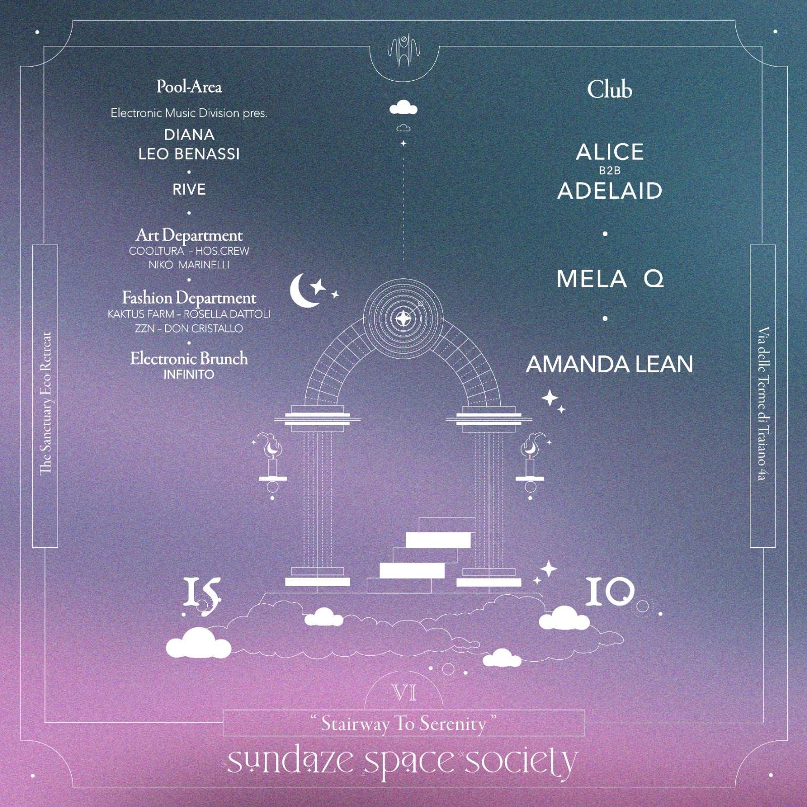 Sundaze Space Society at The Sanctuary Eco Retreat, Rome