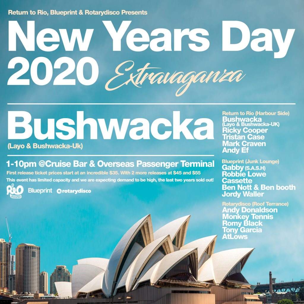 Nyd Extravaganza, Return to Rio, Blueprint, Rotarydisco & Bushwacka at ...