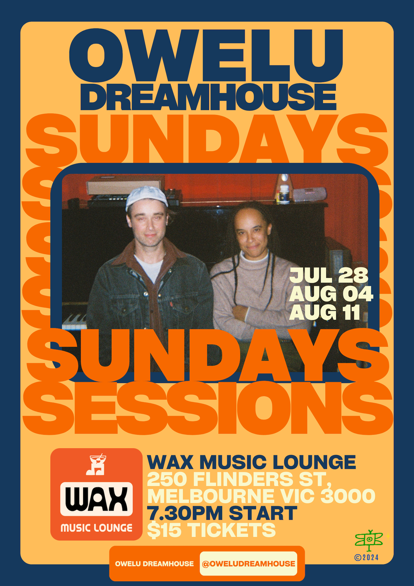 OWELU DREAMHOUSE at Wax Music Lounge, Melbourne