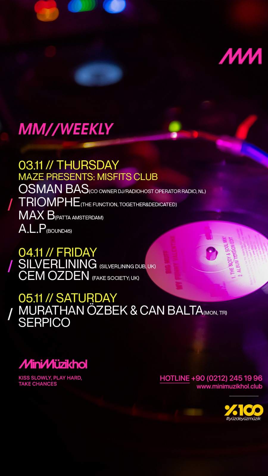 Silverlining / Cem Özden at Minimüzikhol, Istanbul