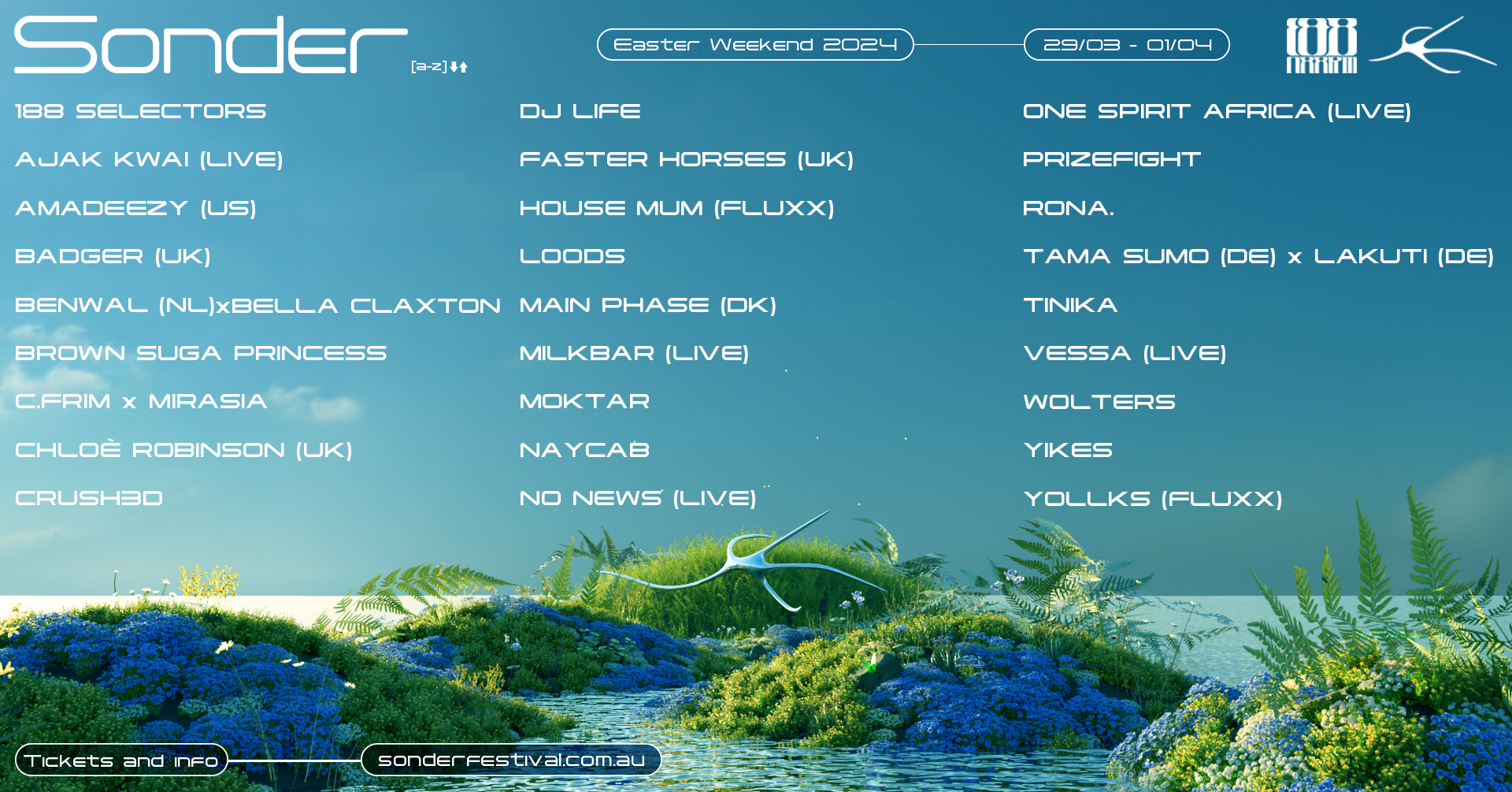 Sonder Music & Arts Festival at Our Friend's Farm, Melbourne