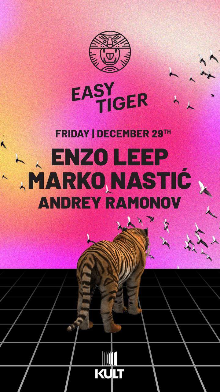Easy Tiger pres. Enzo Leep at club KULT at Kult, Belgrade