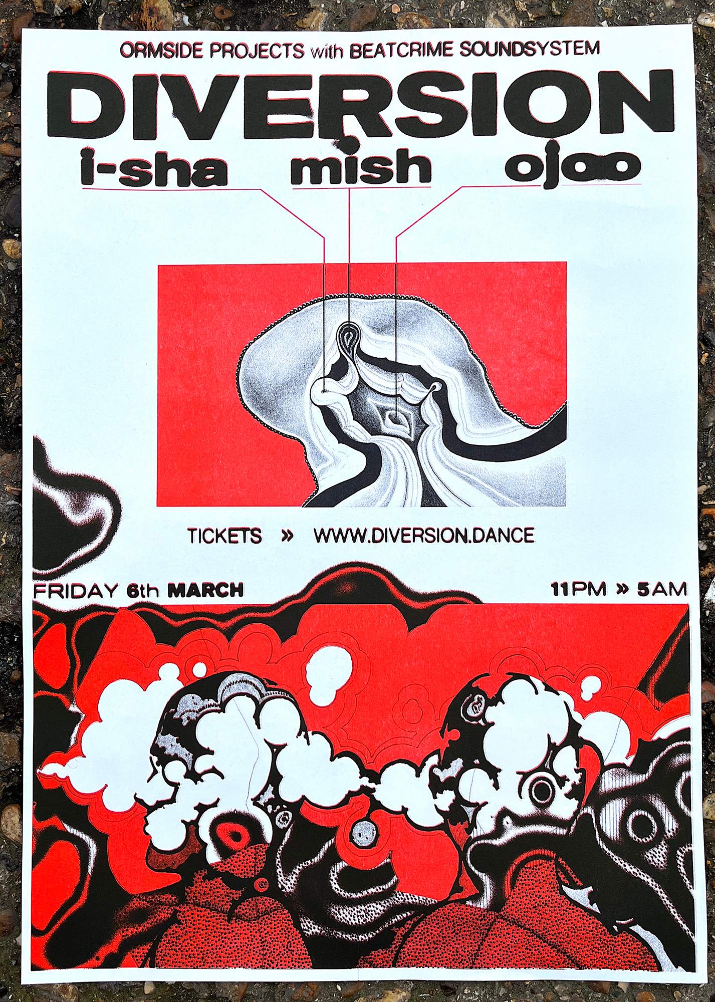 DIVERSION with ojoo, i-sha + mish on Beatcrime soundsystem at Ormside ...
