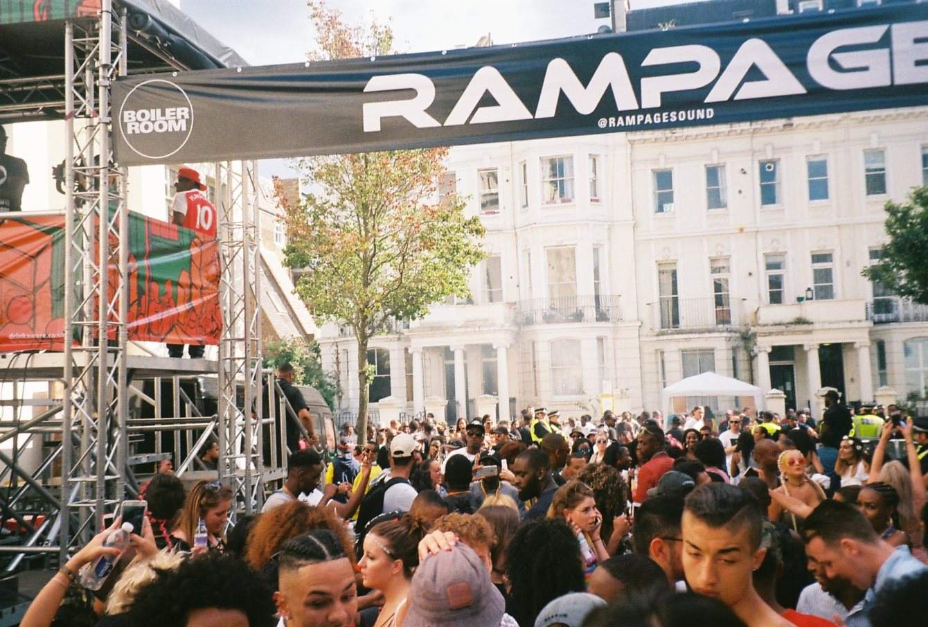 Rampage Sound Official Notting Hill Carnival Launch en Fire, London