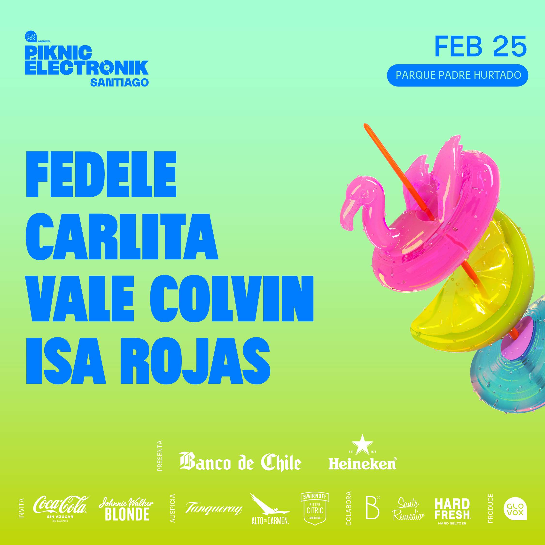 Piknic Électronik Santiago #6 - Carlita - Fedele - Vale Colvin - Isa ...