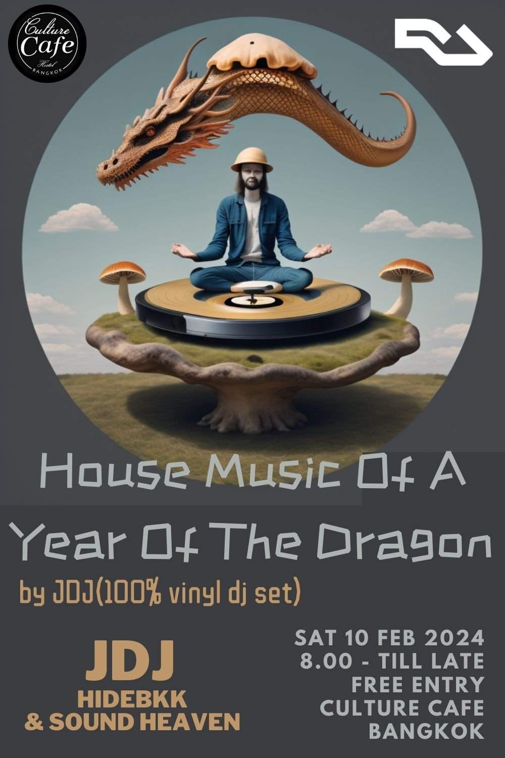 House Music Of A Year Of The Dragon by JDJ(100% Vinyl Solo Set) at ...