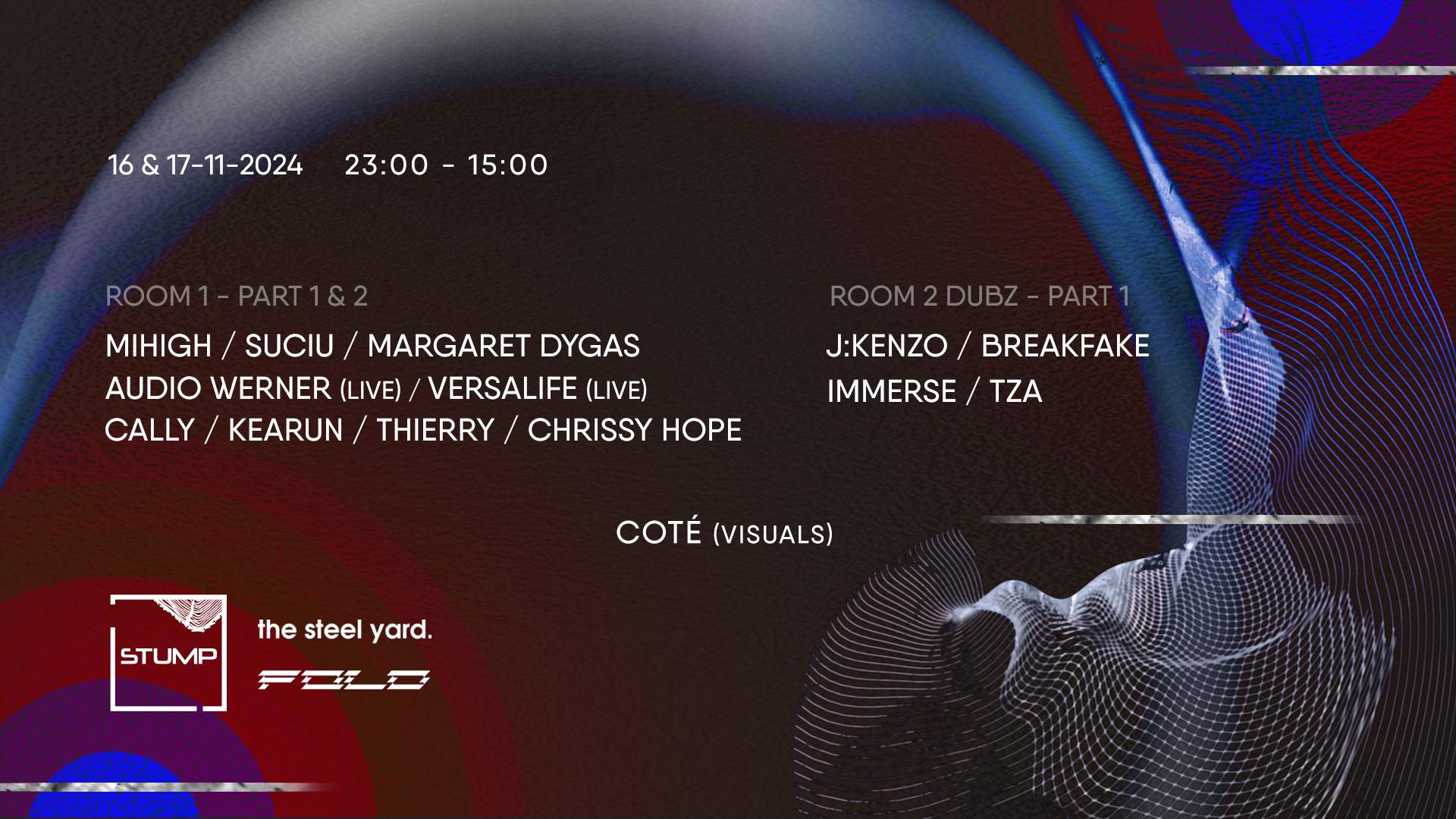 Stump 16hrs with Mihigh,Margaret Dygas,Versalife,caLLy,Kearun,Audio ...