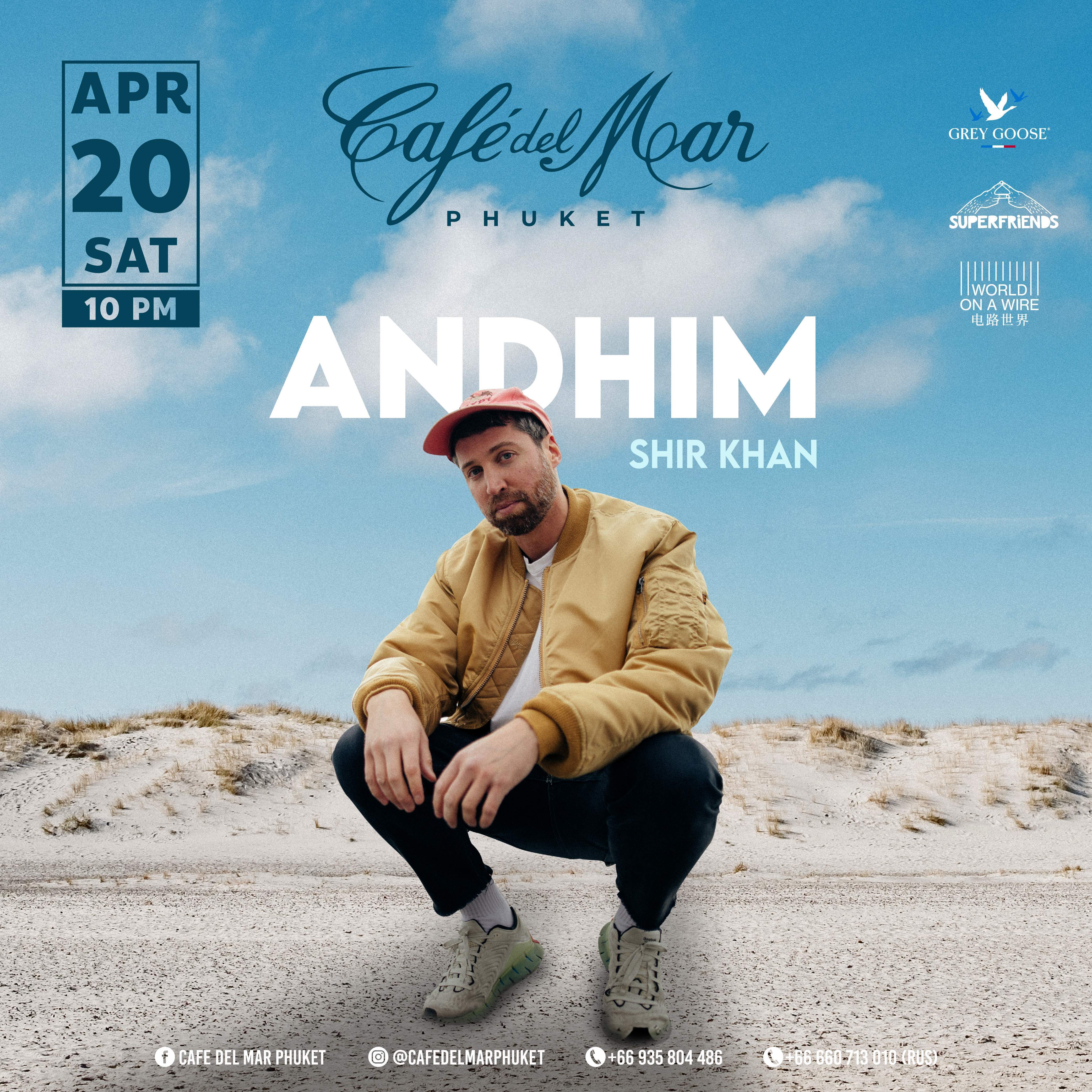 Andhim at Café del Mar Phuket, Thailand