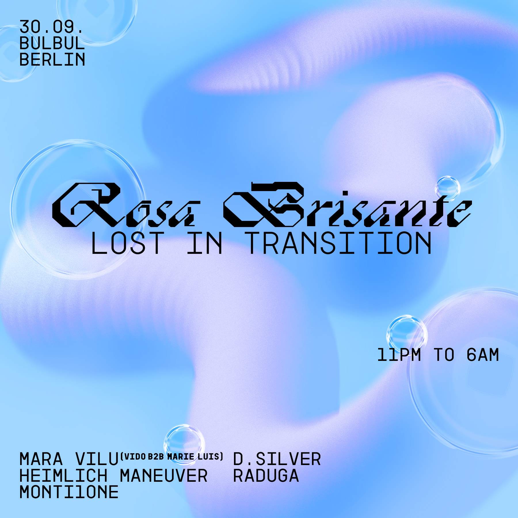 Rosa Brisante - Lost in Transition: Mara Vilu, Heimlich Maneuver ...