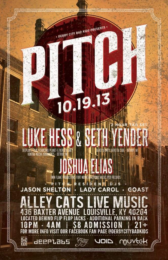 Pitch with Luke Hess & Seth Yender bei Alley Cats Live Music, Kentucky