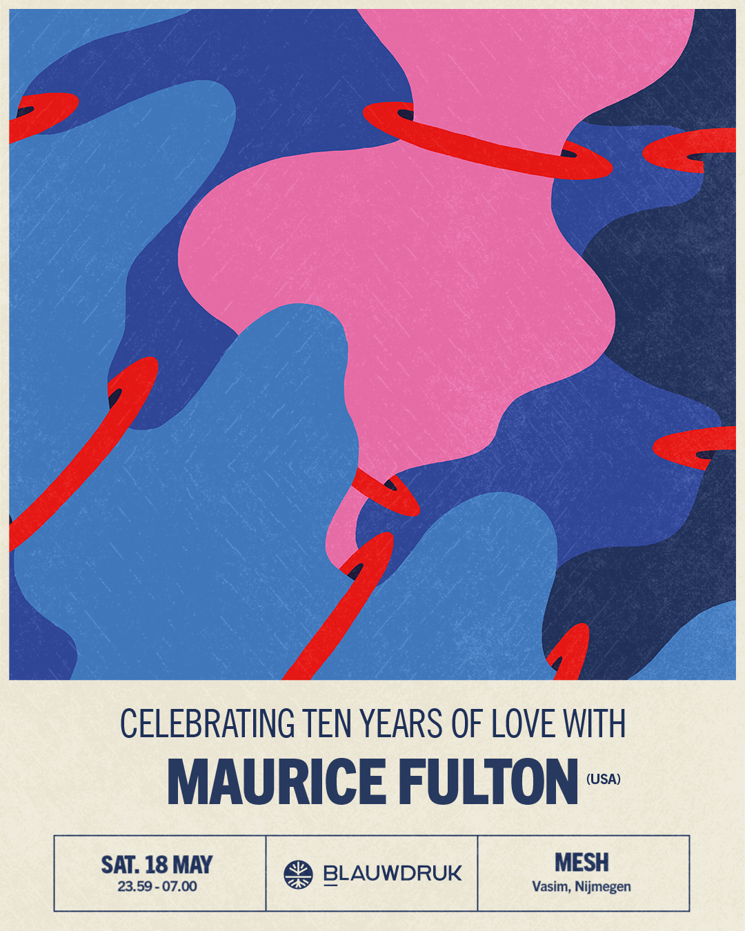 Blauwdruk 10 Years of Love: Maurice Fulton at Mesh, Nijmegen