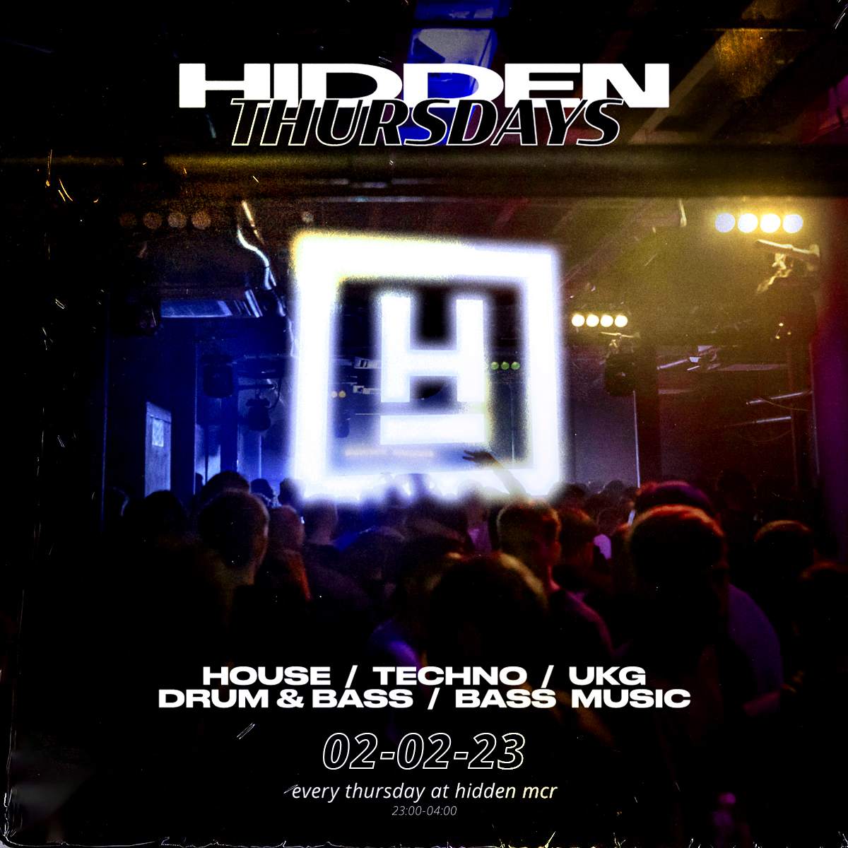 Hidden Thursdays: 2nd February at Hidden, Manchester