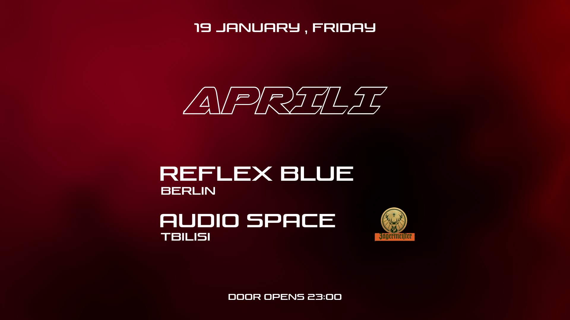 Aprili- Reflex Blue / Audio Space at Aprili, Tbilisi