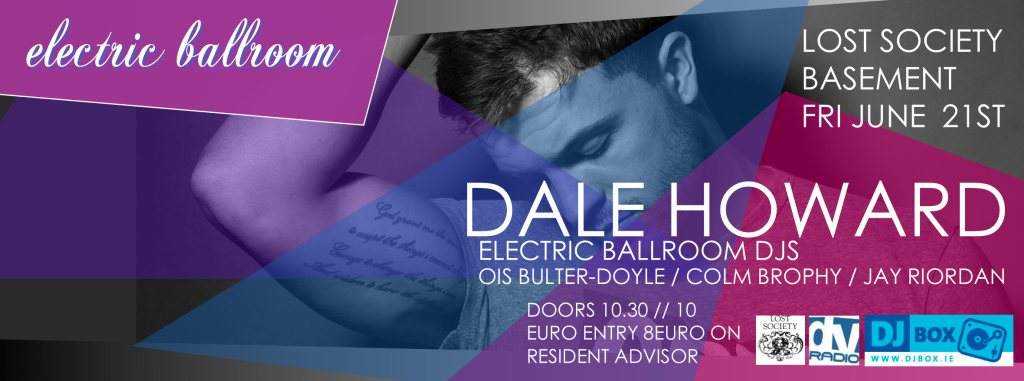 Dale Howard at Electric Ballroom bei The Lost Society Basement, Dublin