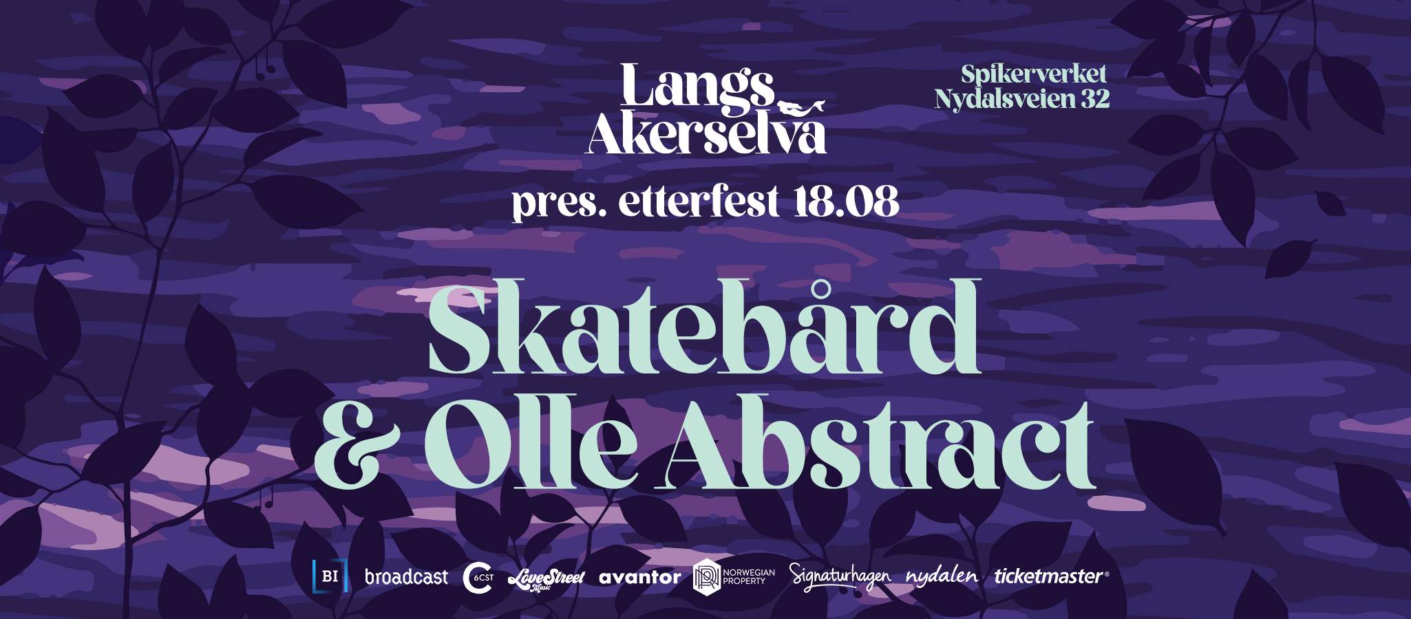 Langs Akerselva pres. Skatebård & Olle Abstract at Nydalen, Oslo