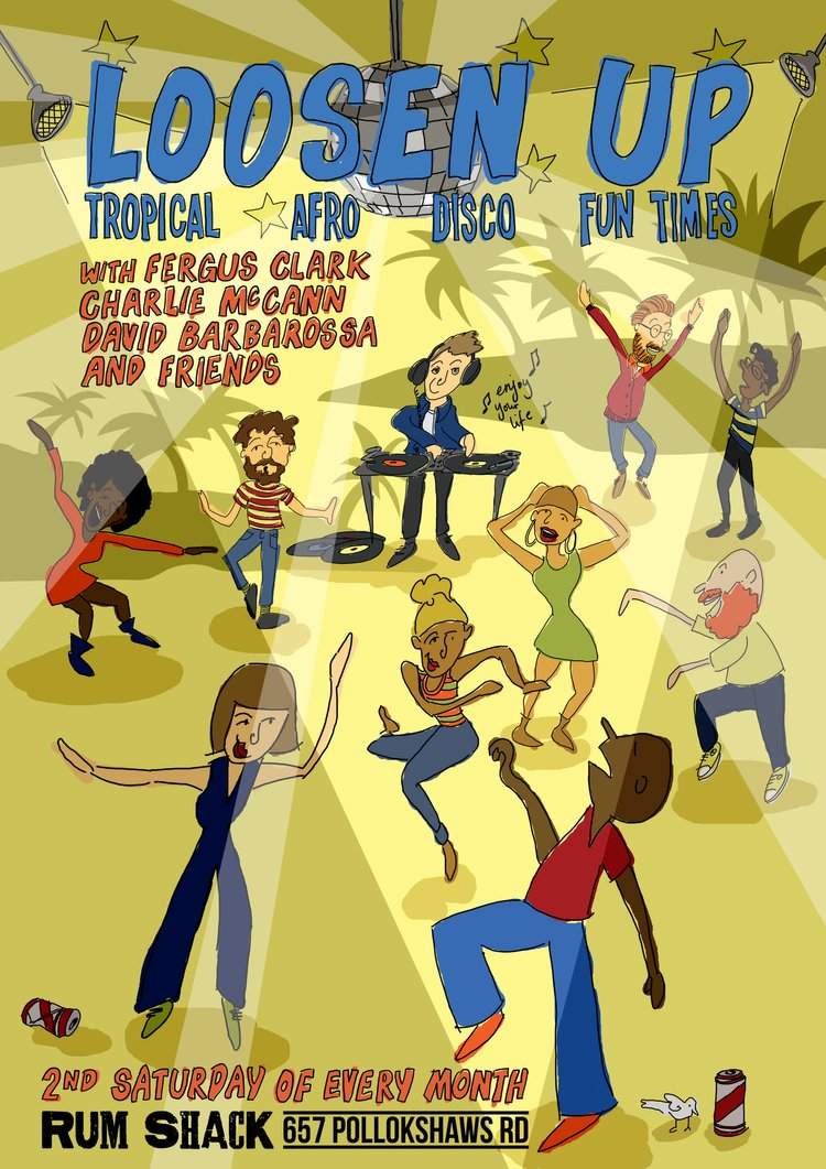 Loosen Up at The Rum Shack, Glasgow