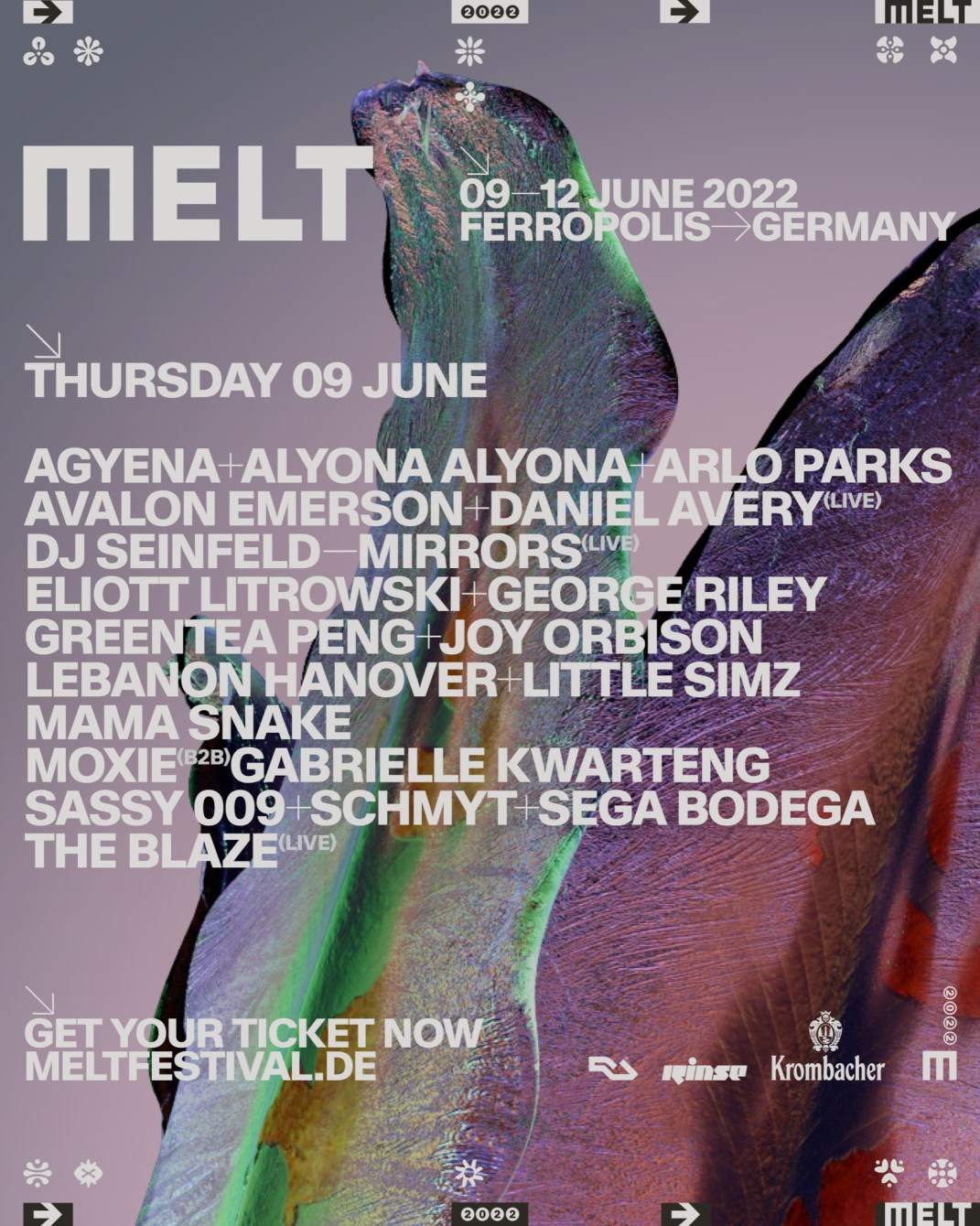 Melt Festival 2022 at Ferropolis, Saxony-Anhalt
