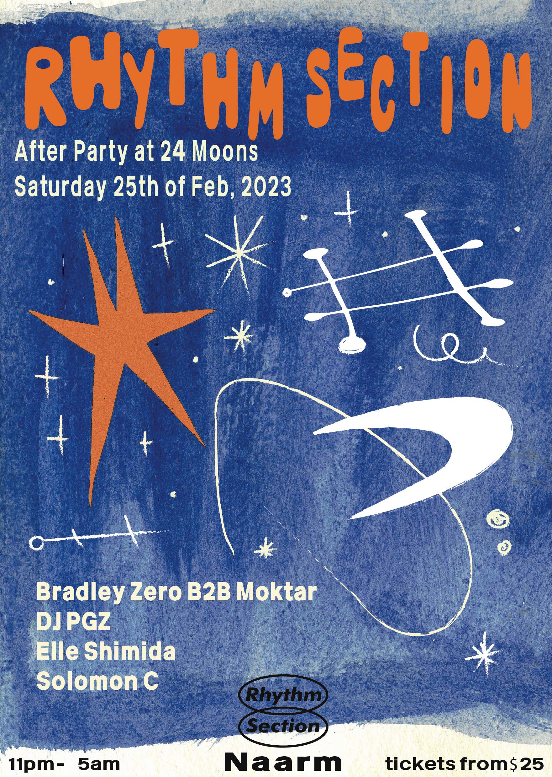 Rhythm Section Melbourne Afters: Bradley Zero b2b Moktar, Ayebatonye ...