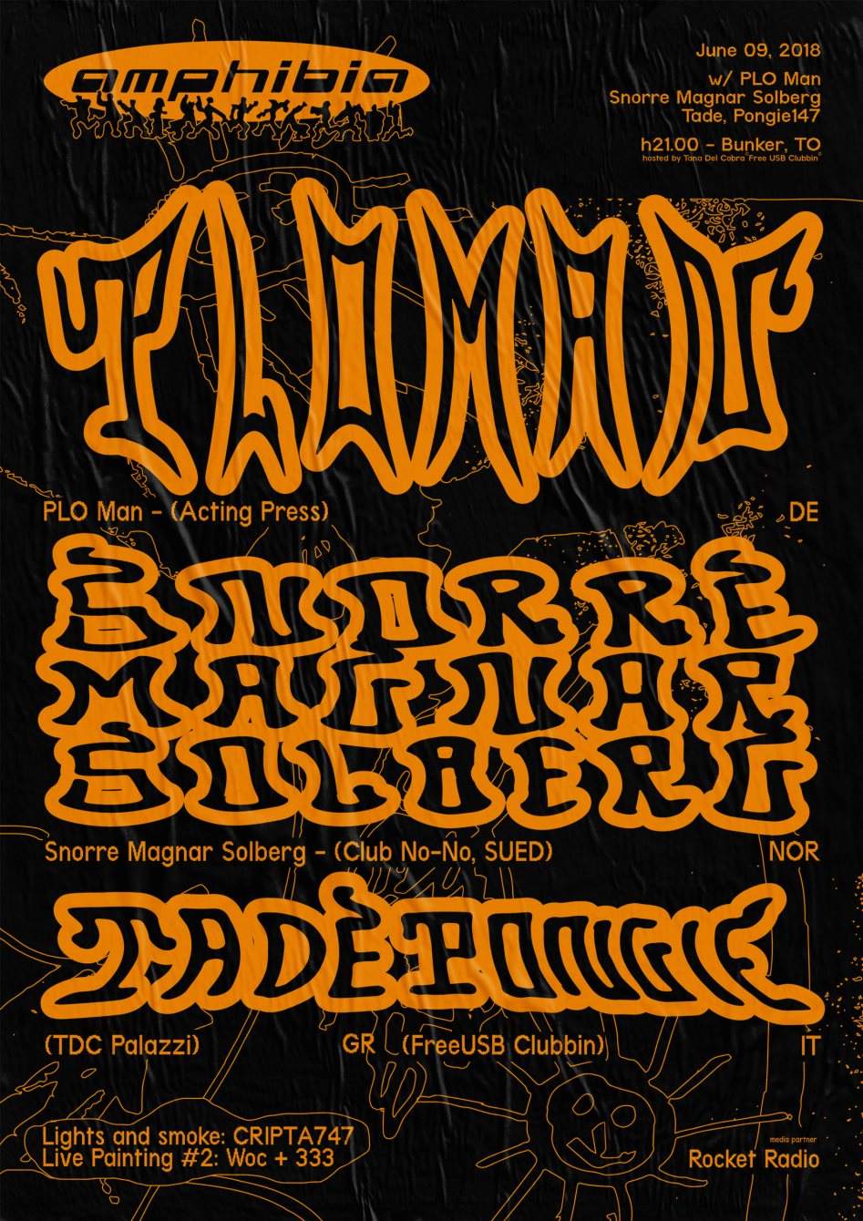 Amphibia 02 with PLO Man, Snorre Magnar Solberg em Bunker, Turin