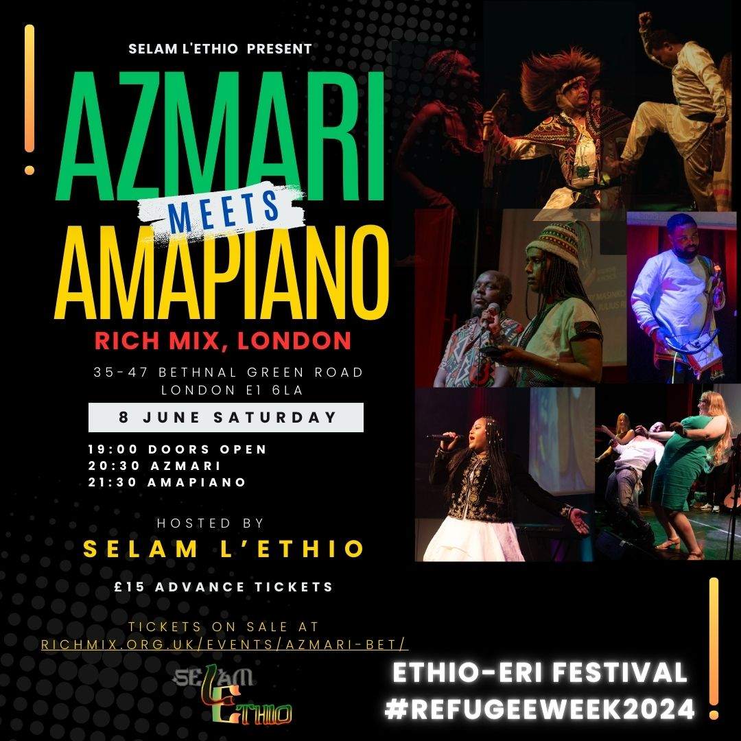 Azmari Bet x Refugee Week Special at Rich Mix, London