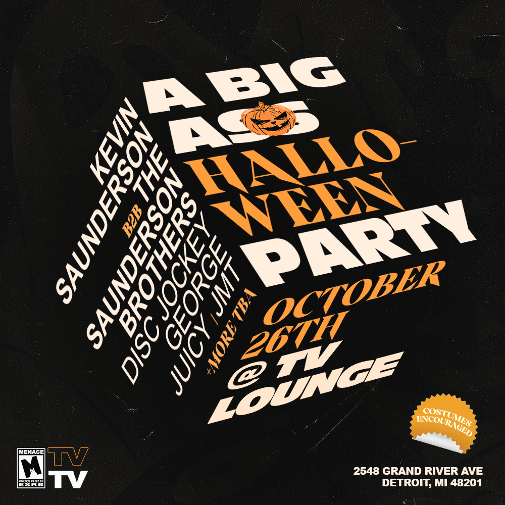 A BIG A** HALLOWEEN PARTY with Kevin Saunderson b2b THE SAUNDERSON ...