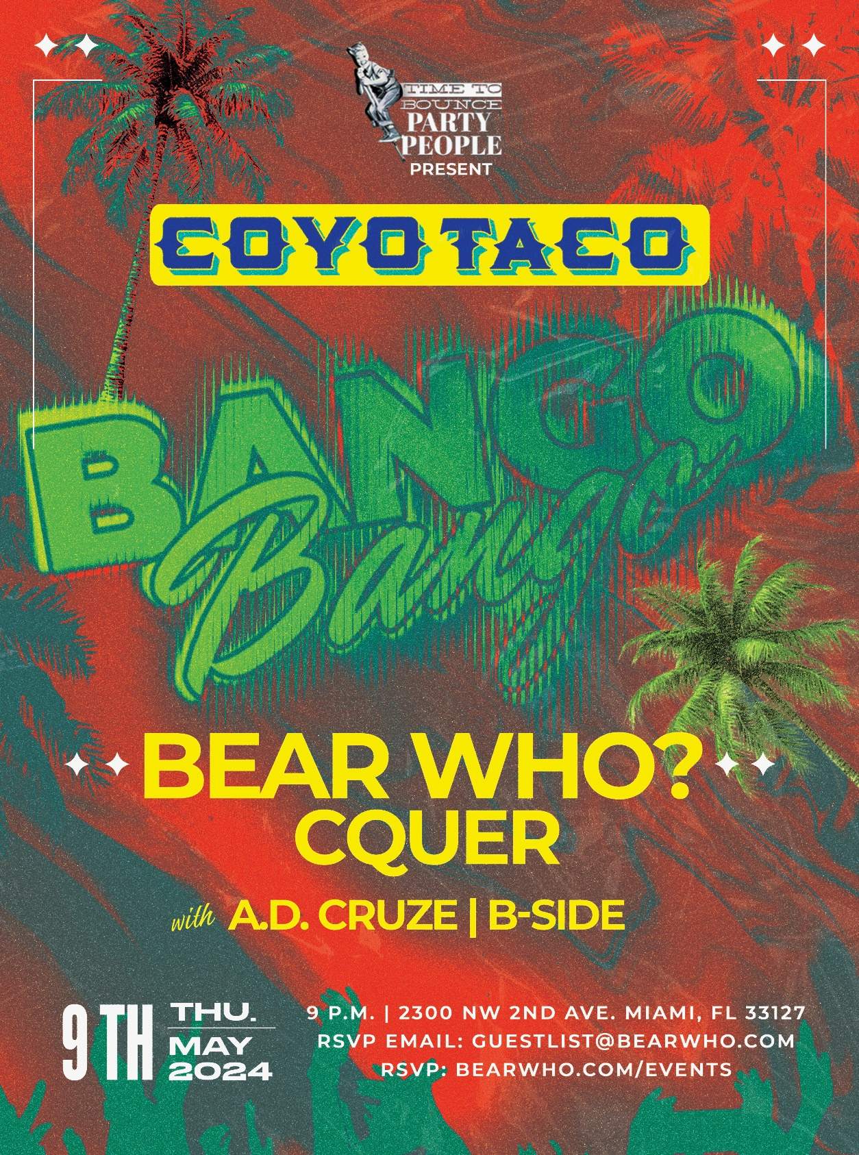 Bango Bango - Afro Latin Beats May bei Coyo Taco, Miami