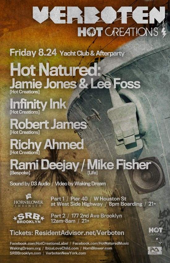 Verboten Yacht Club: Hot Creations with Hot Natured / Infinity Ink ...