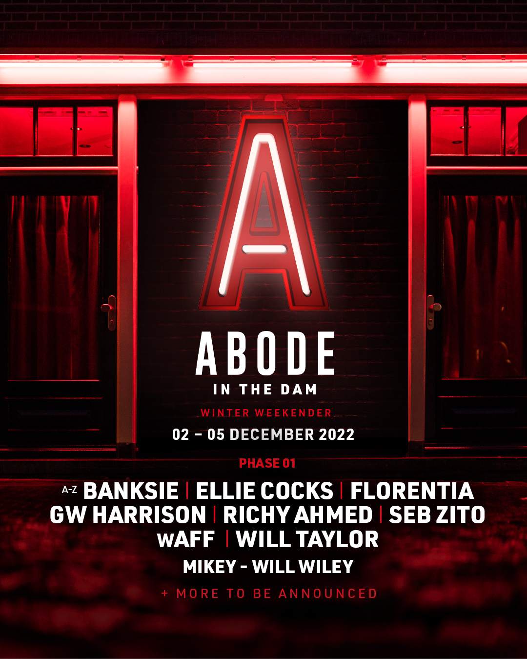 ABODE In The Dam at TBA - Multiple Venues, Amsterdam