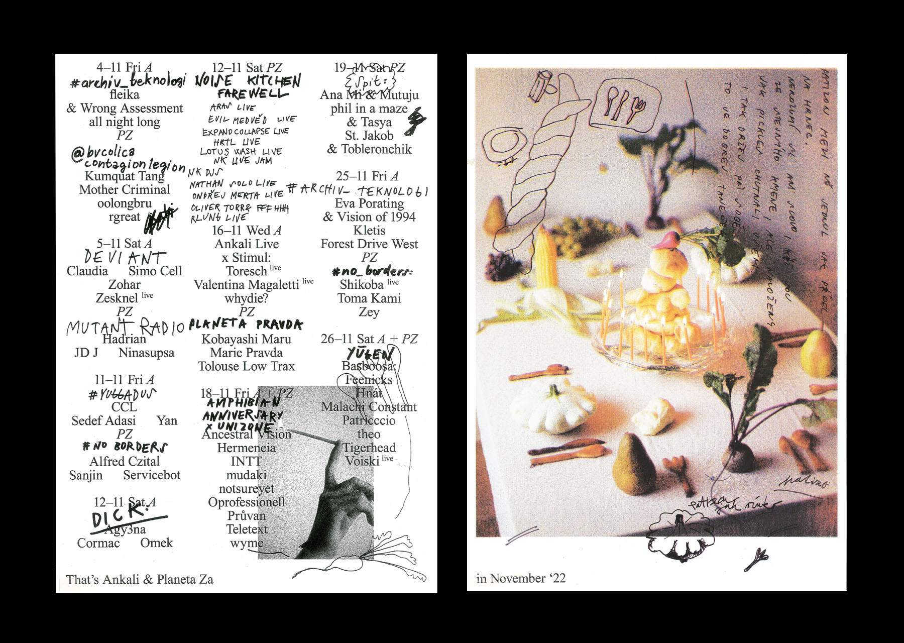 Archiv Teknologi + Bukolika: fleika & Wrong Assessment, Kumquat Tang, Mother Criminal at Ankali ...