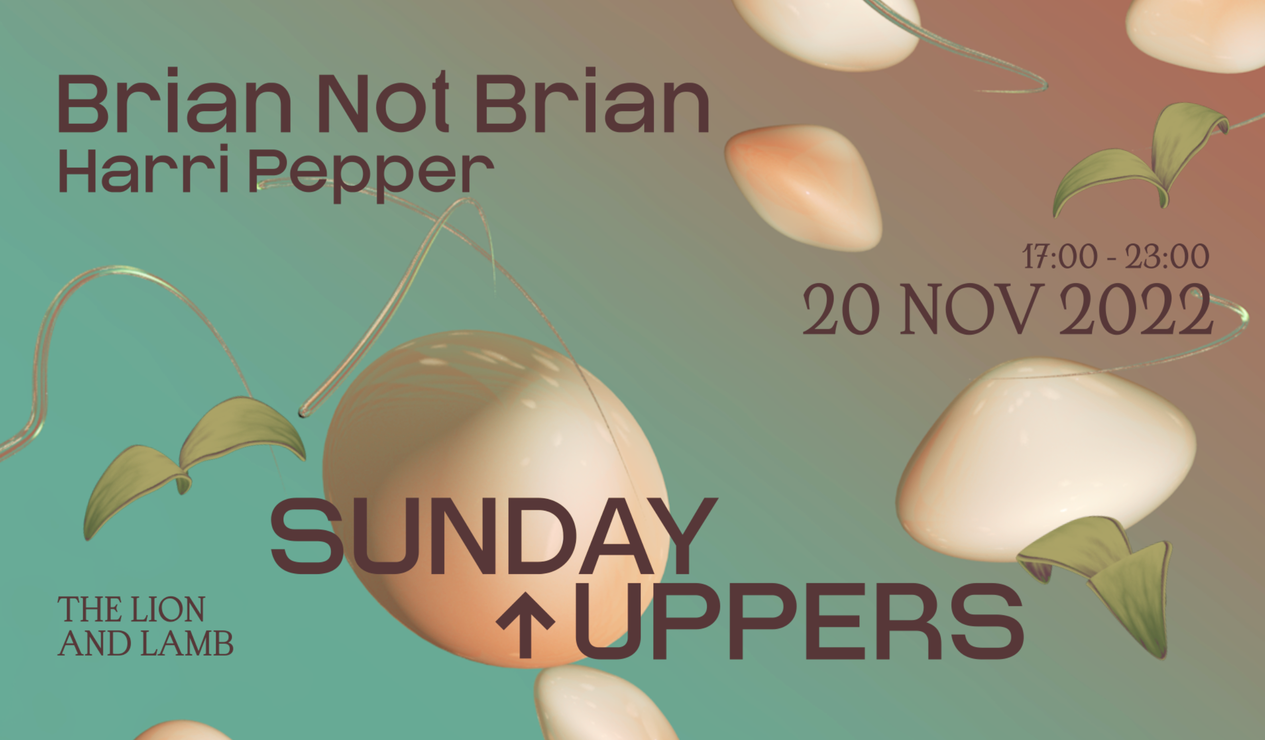 Sunday Uppers with Brian Not Brian and Harri Pepper at The Lion and ...