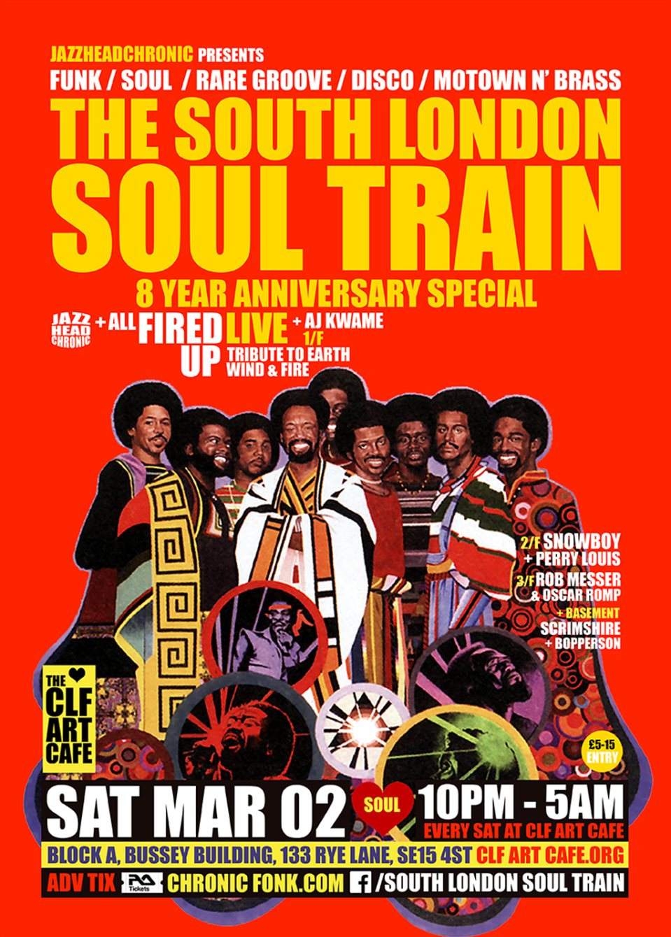 The South London Soul Train Club Night Mash Up with Dr Meaker (Live) em ...