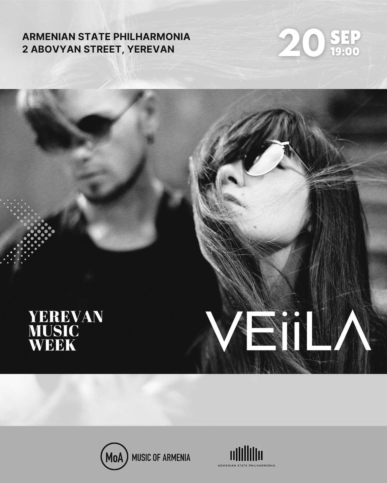 VEiiLA is participating in Yerevan Music Week 2025 at Armenian State ...