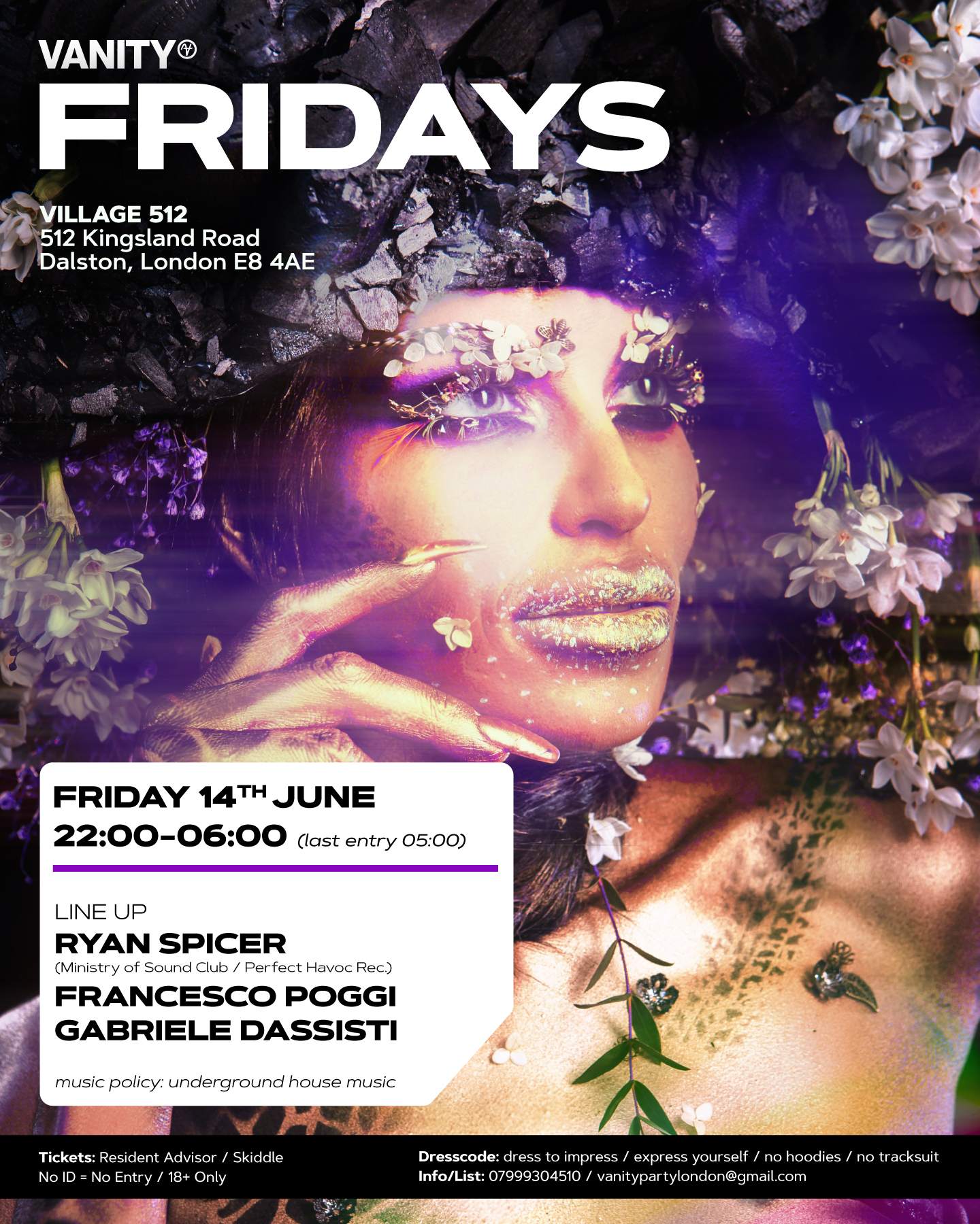 VANITY Fridays feat. Ryan Spicer (Ministry of sound club) at Village512 ...