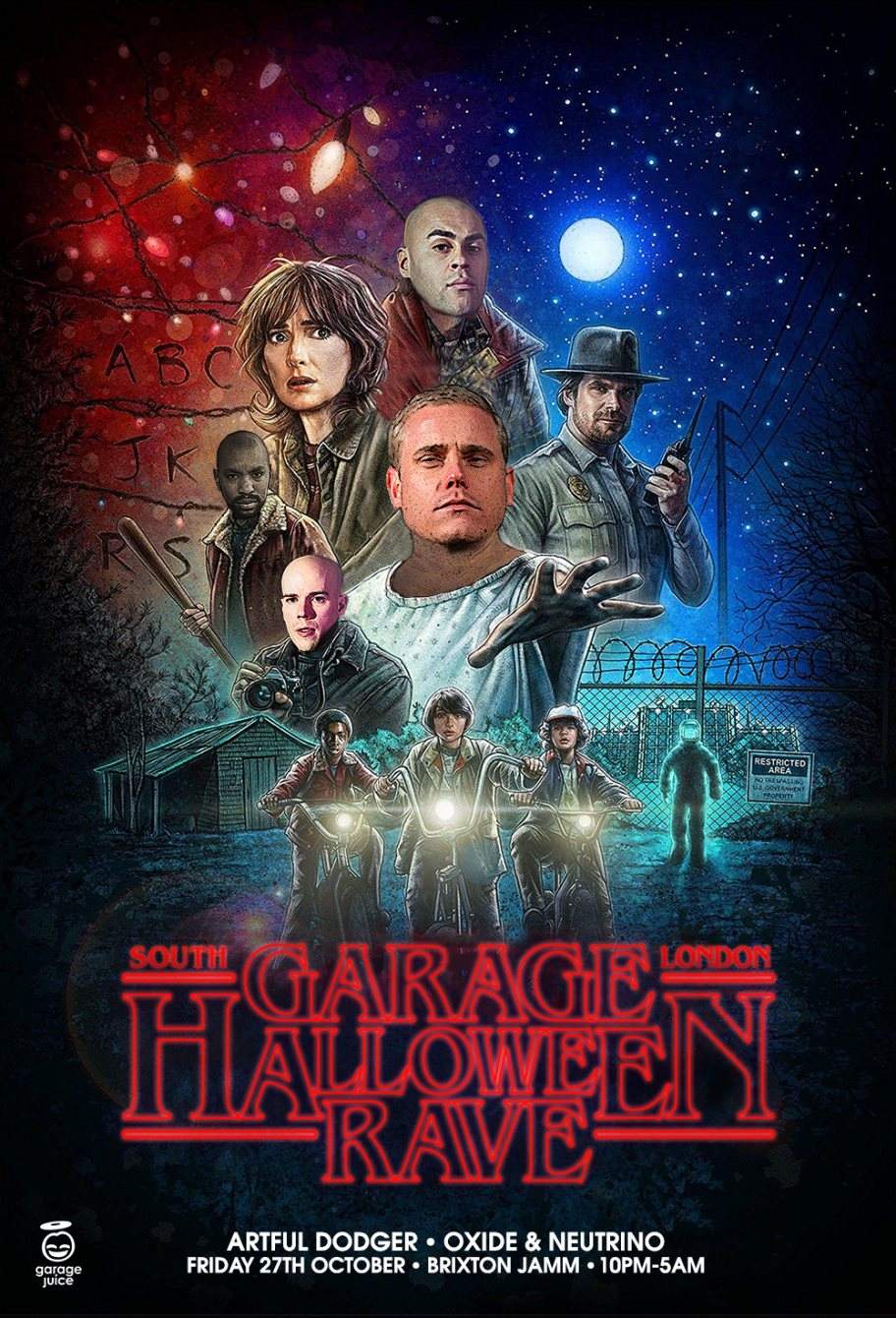 South London's Halloween Garage Rave with Artful Dodger, Oxide ...