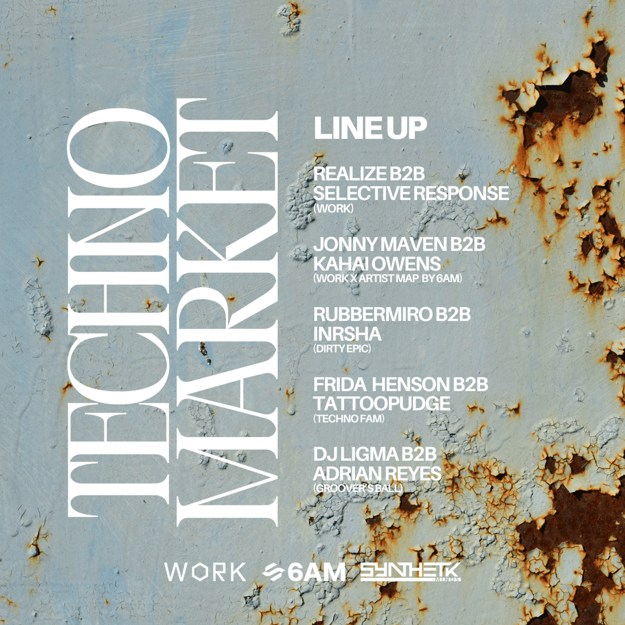 Techno Market x WORK: Summer 2024 at TBA - Los Angeles, Los Angeles