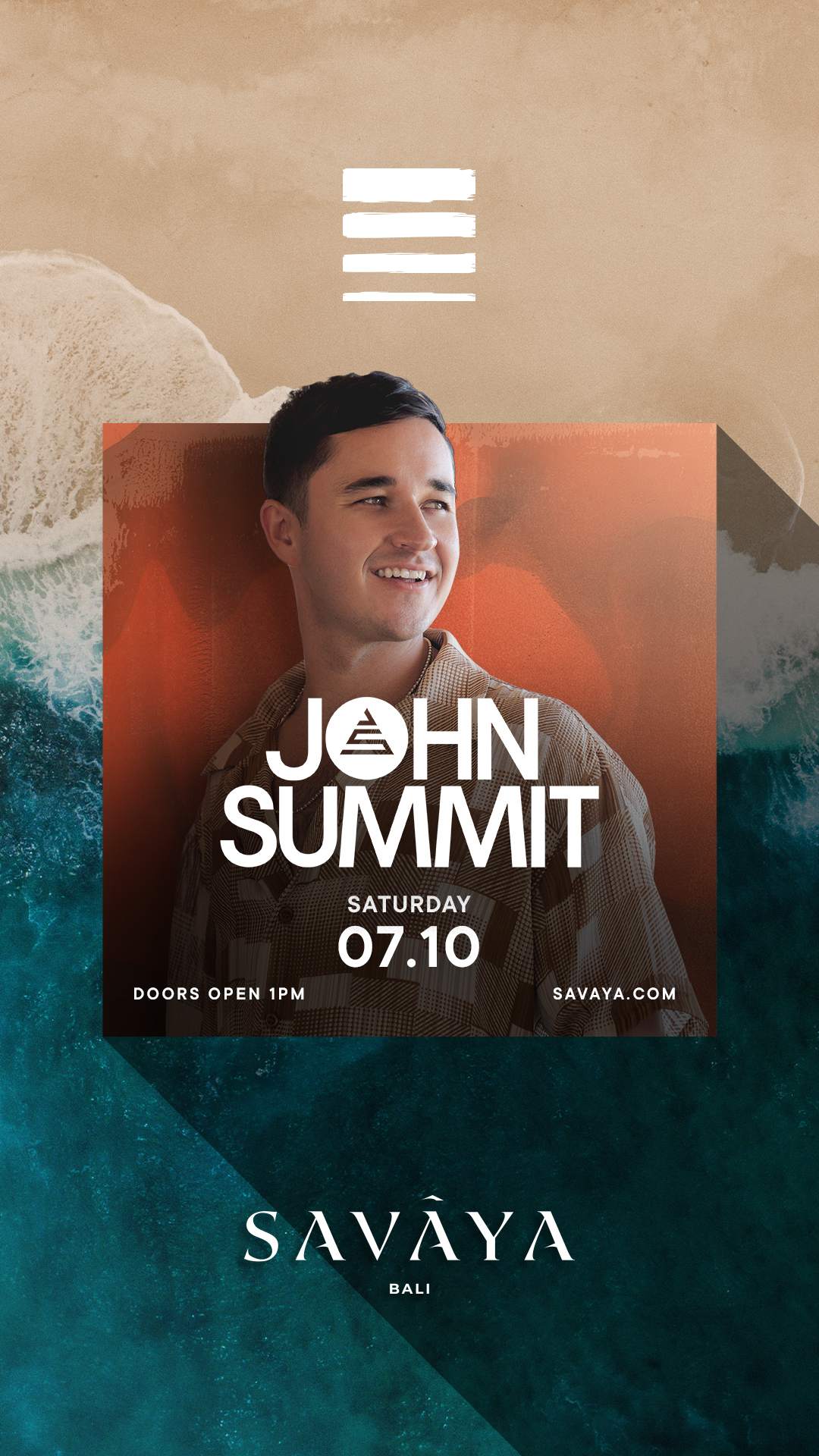 John Summit at Savaya Bali, Bali