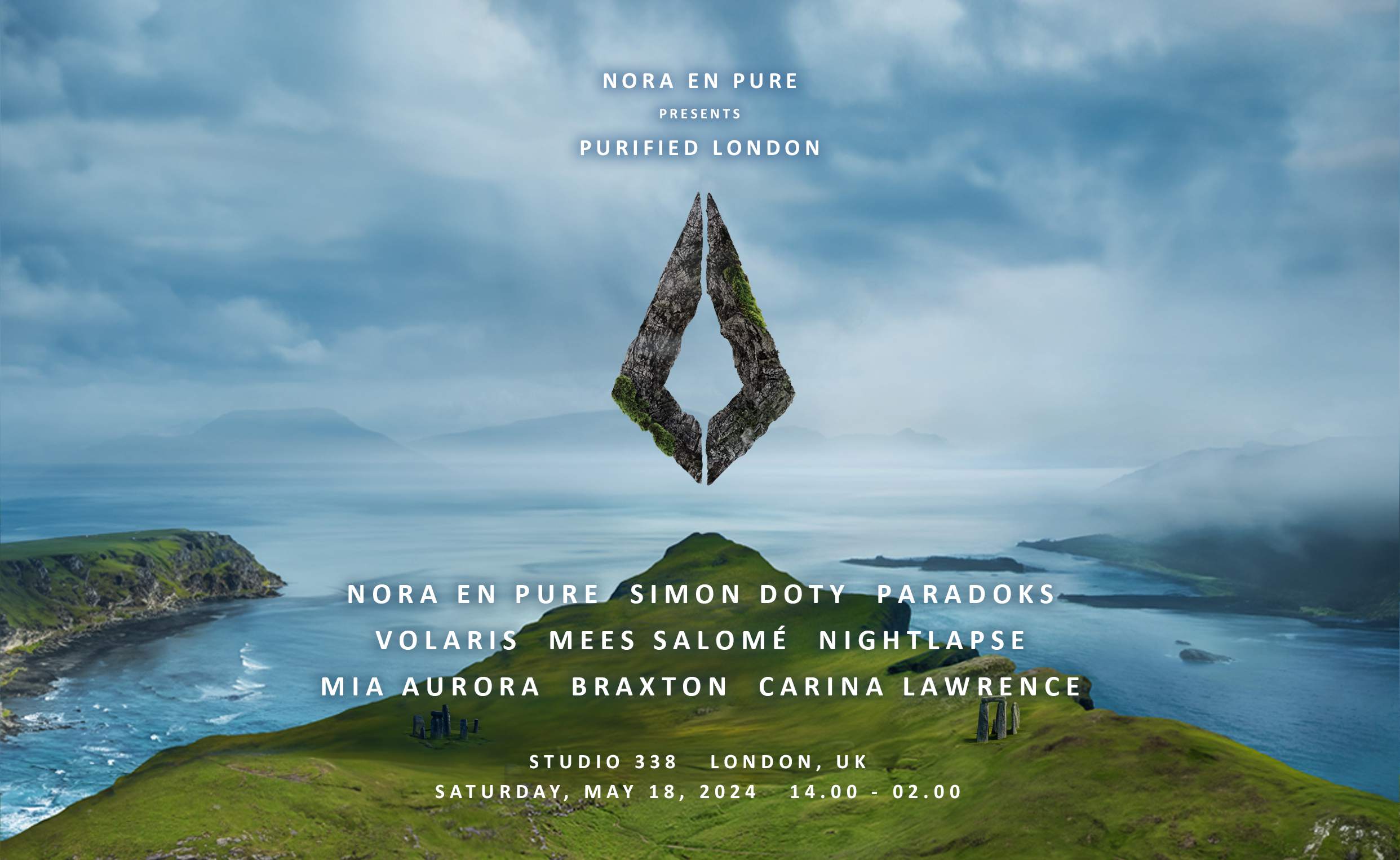 Nora En Pure presents Purified London at Studio 338, London