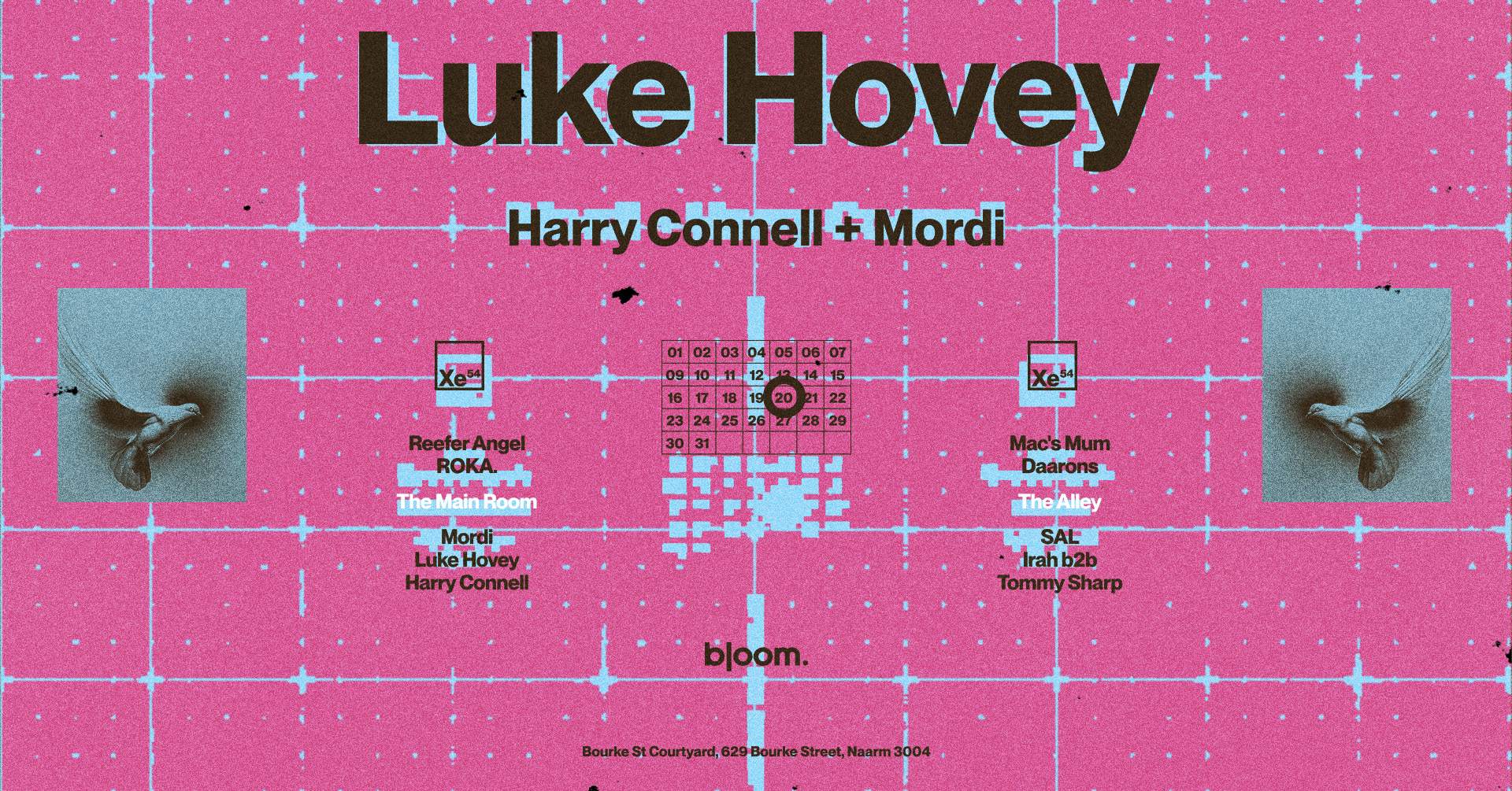 Xe54 Luke Hovey at Xe54, Melbourne