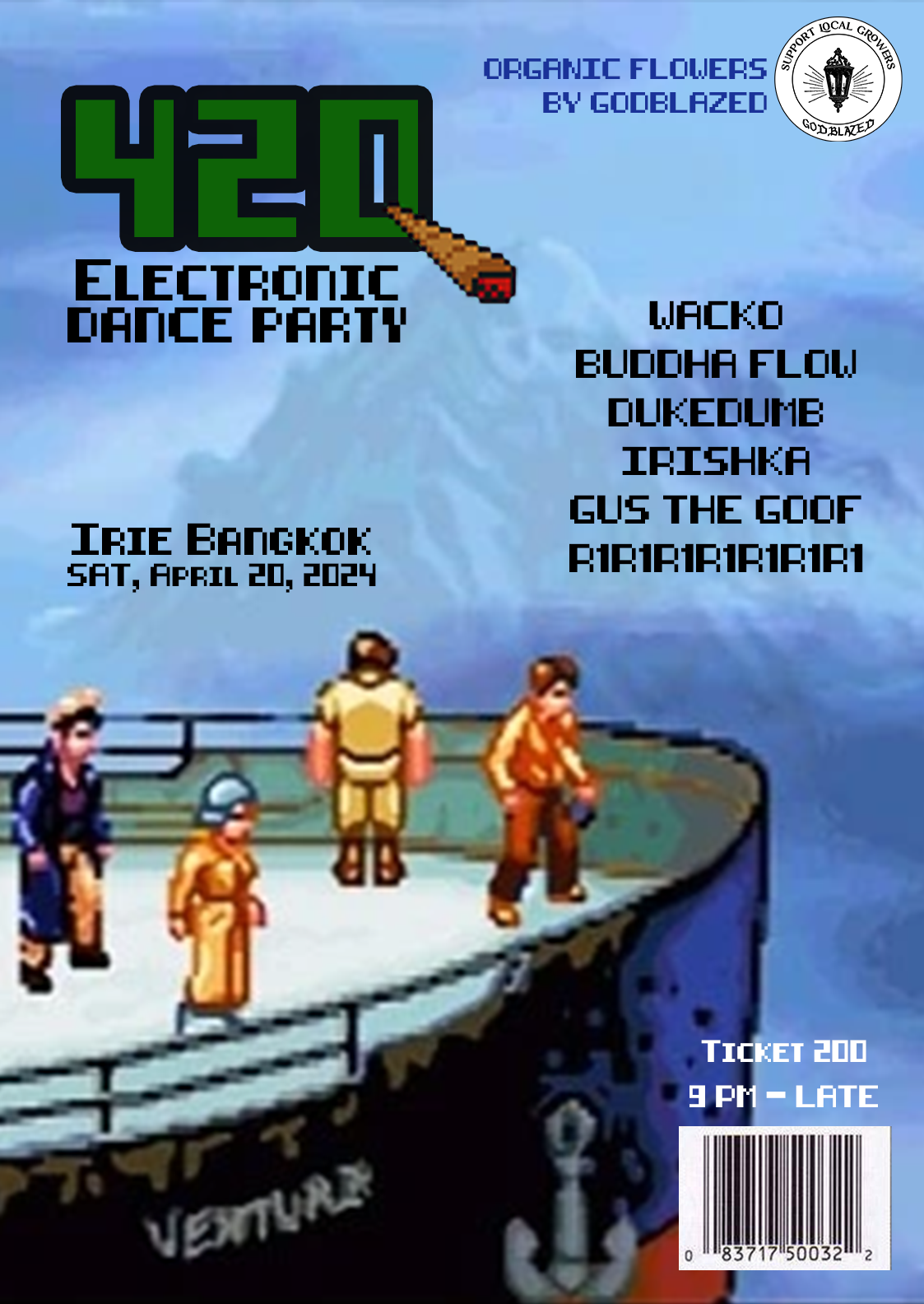 420 Electronic Dance Party at Irie Bangkok, Bangkok