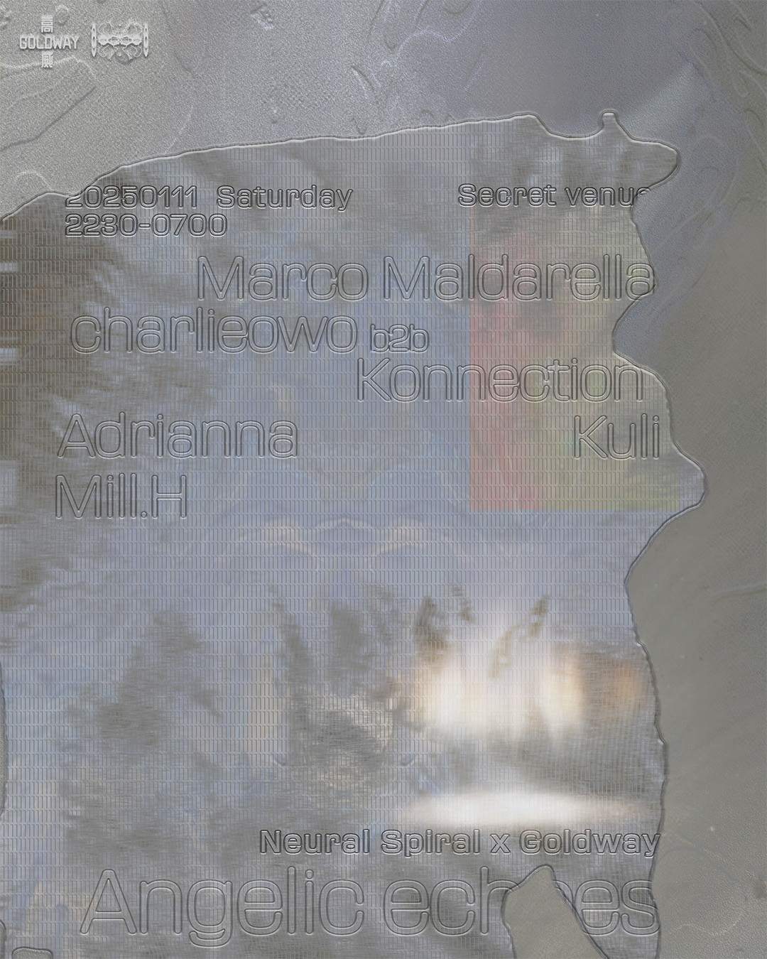 Goldway 高威 x Neural Spiral presents: Angelic echoes with Marco ...