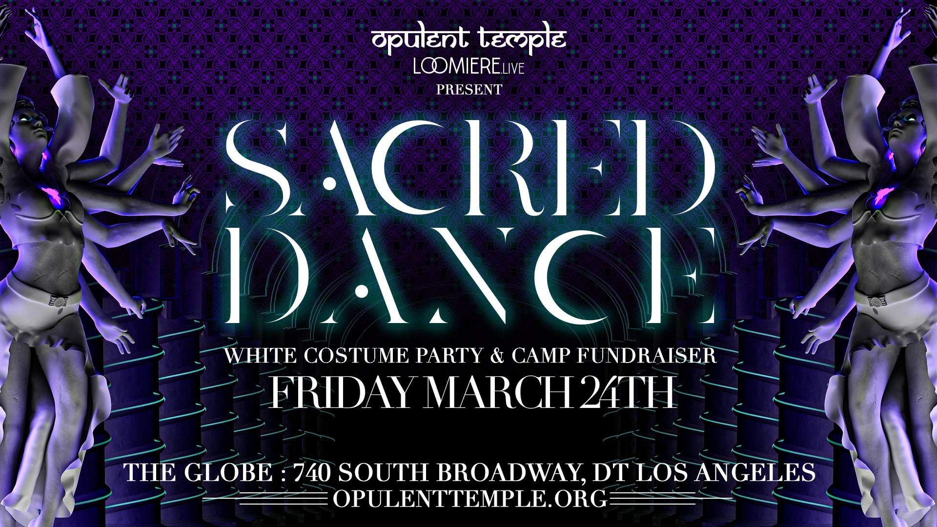 Opulent Temple in L.A. and Loomiere.Live present Sacred Dance L.A. 2023 ...