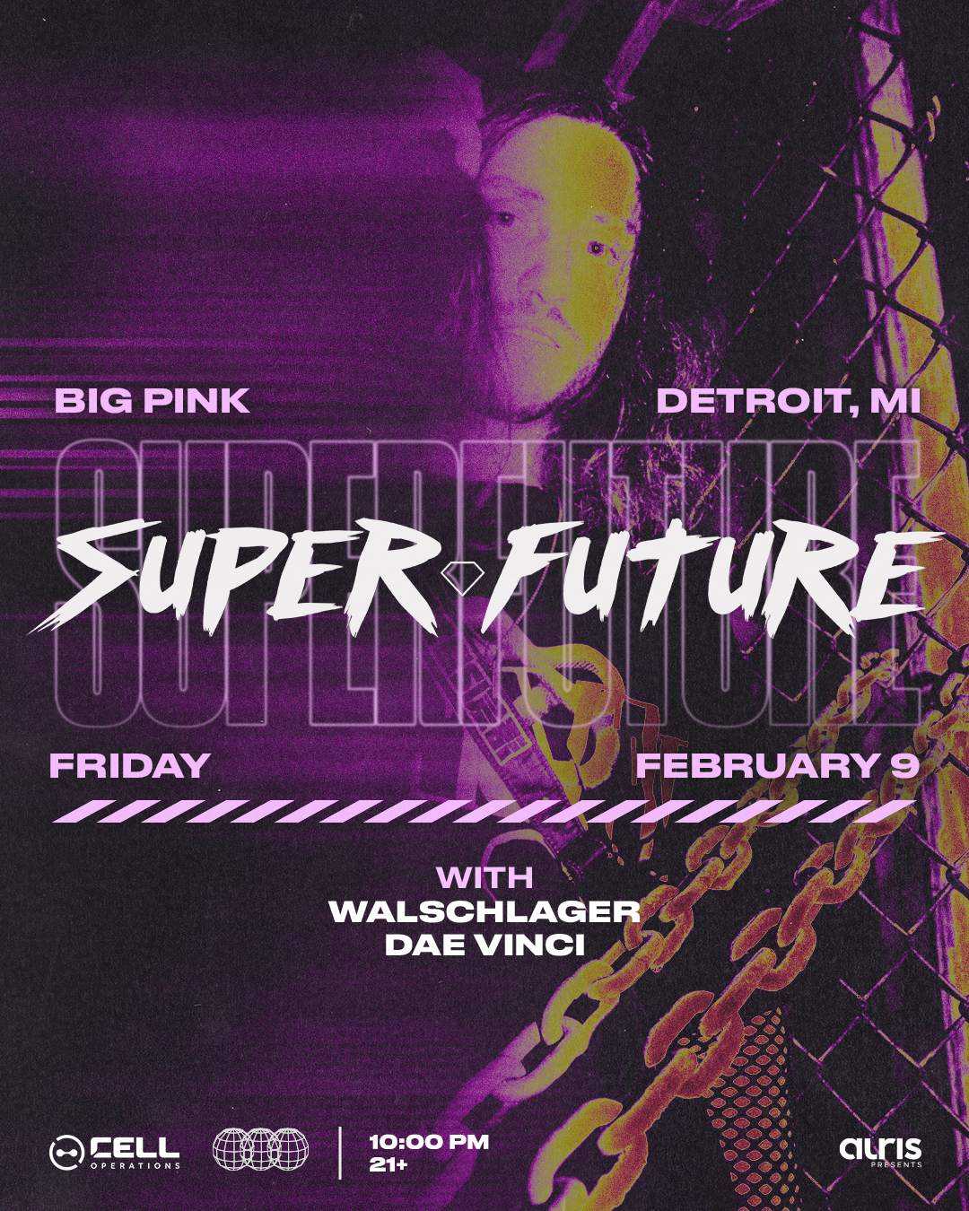 Super Future at Big Pink, Detroit